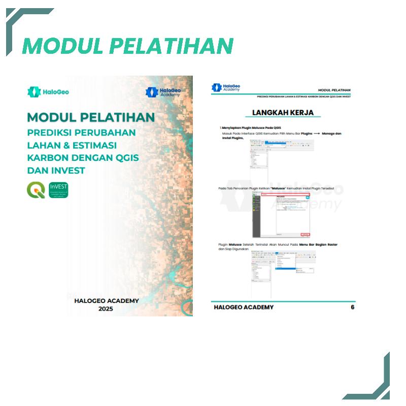 [DIGITAL PRODUCT] Prediksi Perubahan Lahan & Estimasi Karbon: QGIS ...