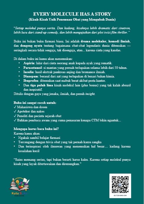 Ebook Every Molecule Has A Story - Kisah-kisah Unik Penemuan Obat yang ...
