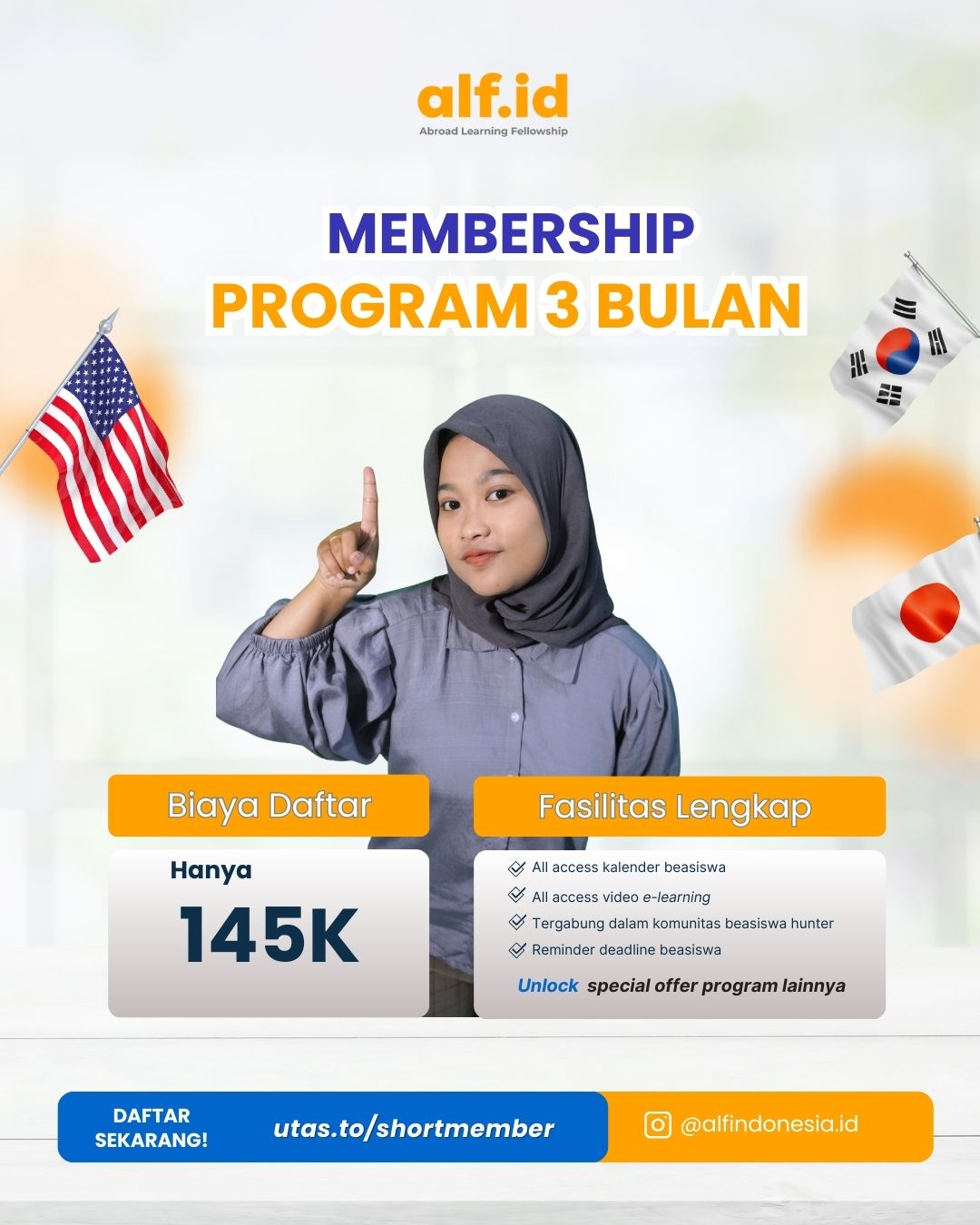 Membership Program 3 Bulan by ALF INDONESIA