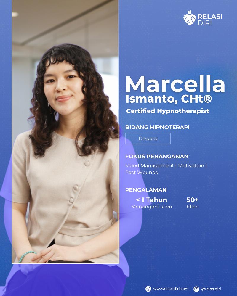 Hipnoterapi ONLINE bersama Marcella Ismanto, CHt® by relasidiri